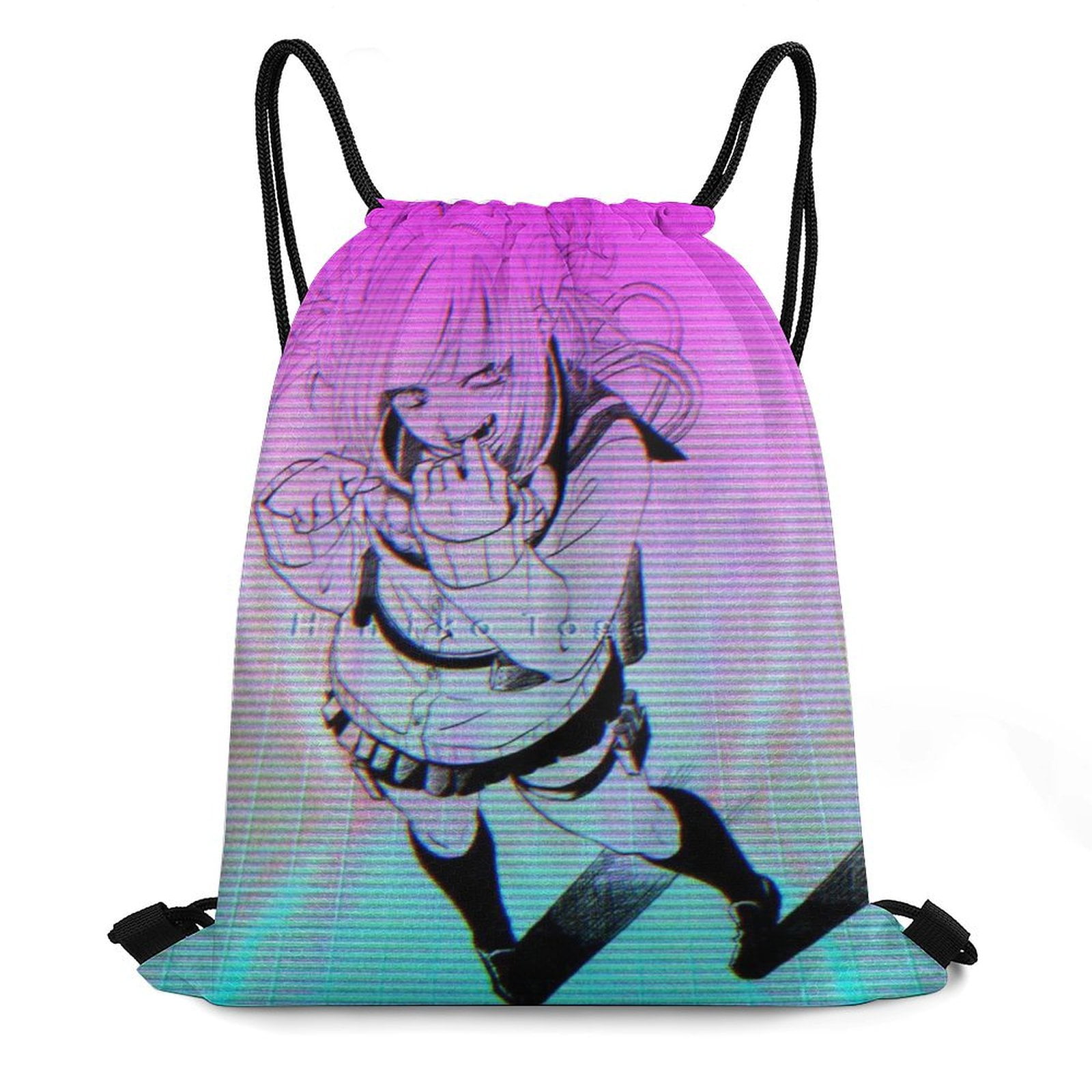 My Hero Academia Himiko Toga Drawstring Backpacks Gym Athlete Bag Draw ...
