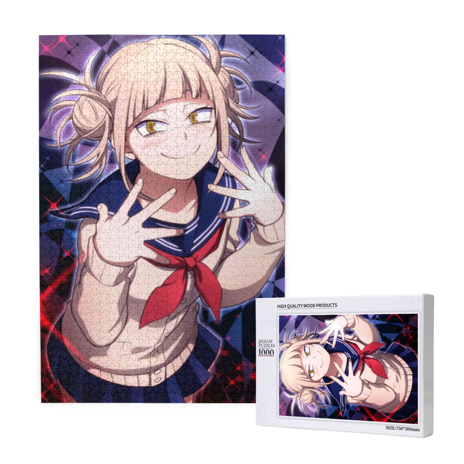 My Hero Academia Himiko Toga Jigsaw Puzzle 1000 Pieces Wooden Puzzle ...