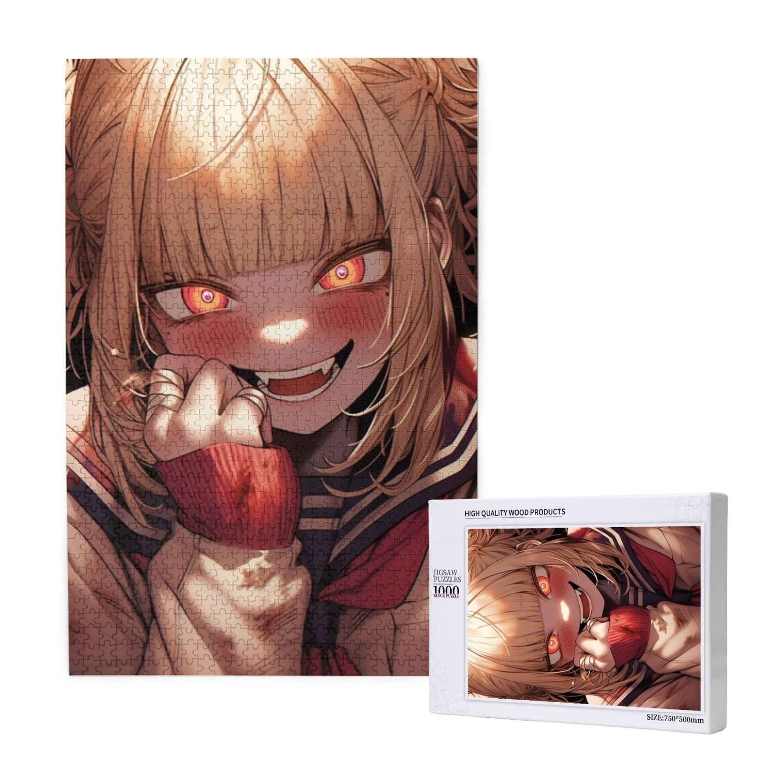 My Hero Academia Himiko Toga Jigsaw Puzzle 1000 Pieces Wooden Puzzle ...