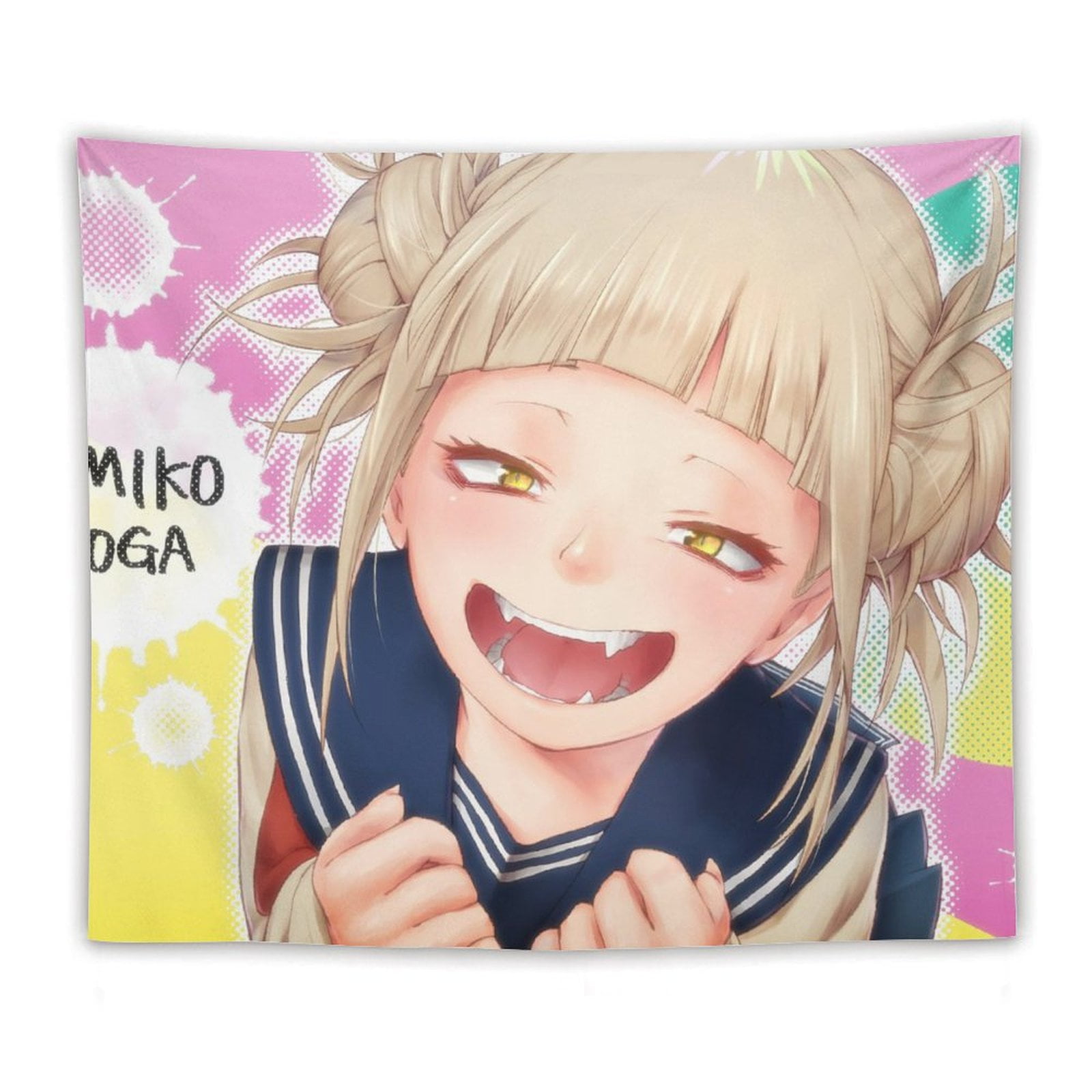My Hero Academia Himiko Toga Kawaii Tapestry Luxury Wall Hanging Tapestries Decoration For ...