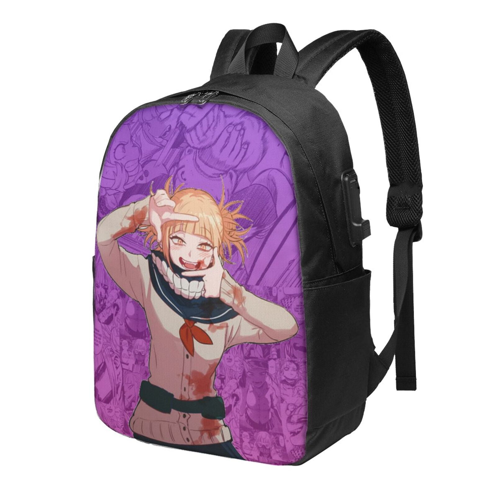 My Hero Academia Himiko Toga Laptop Backpack Daypack School Student ...