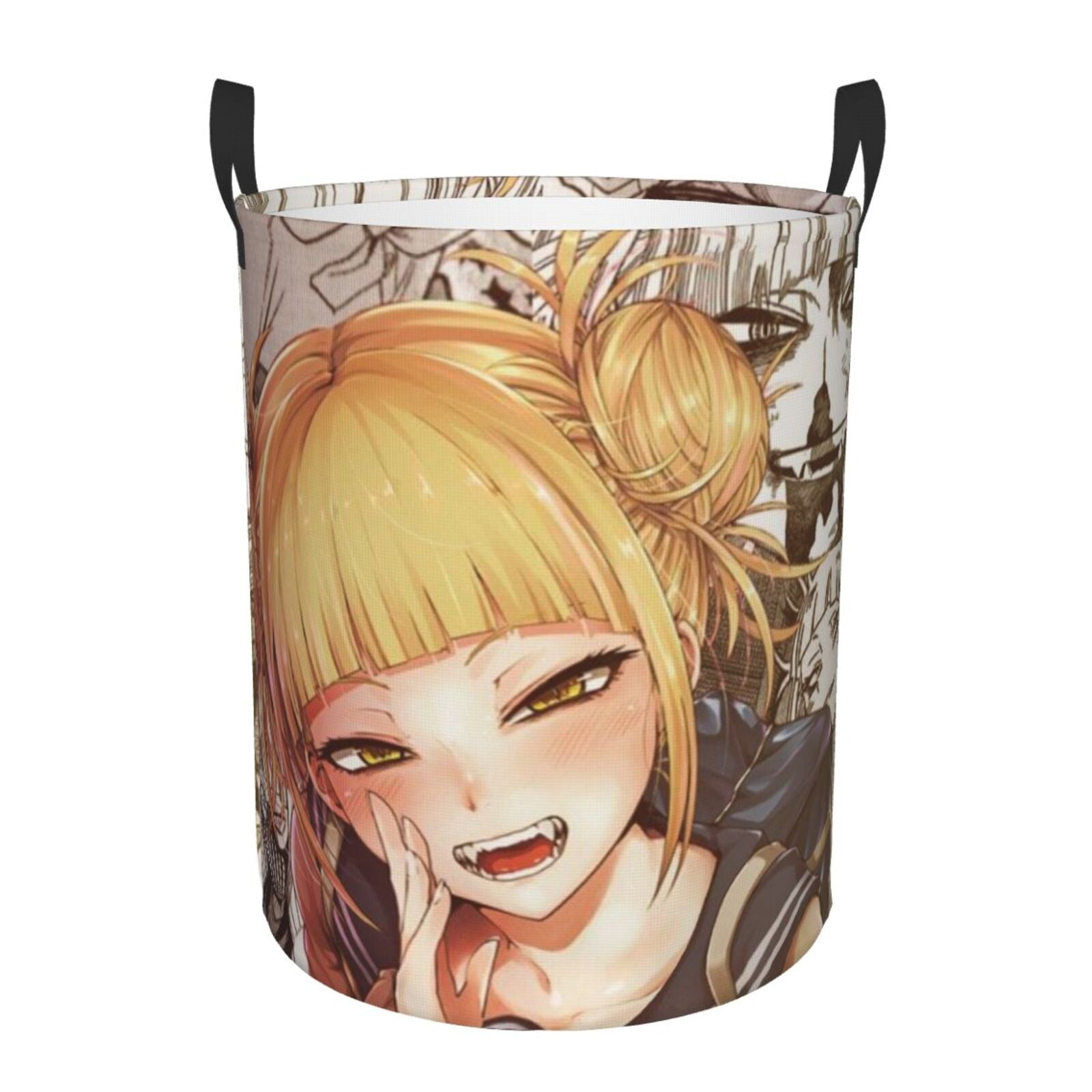 My Hero Academia Himiko Toga Laundry Basket Circular Laundry Hamper ...