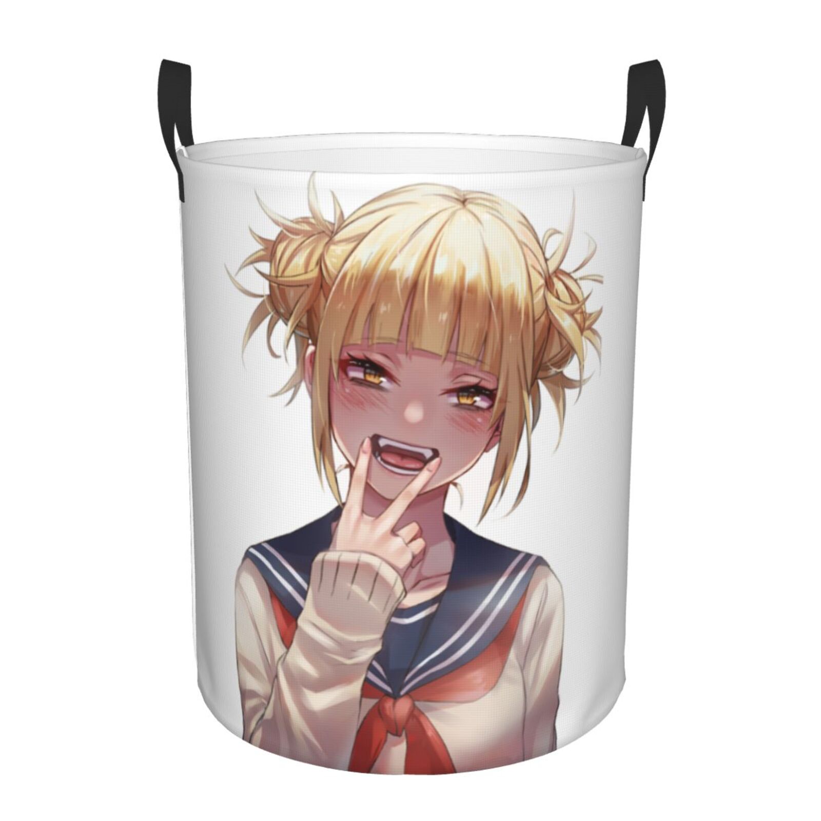 My Hero Academia Himiko Toga Laundry Basket Circular Laundry Hamper ...