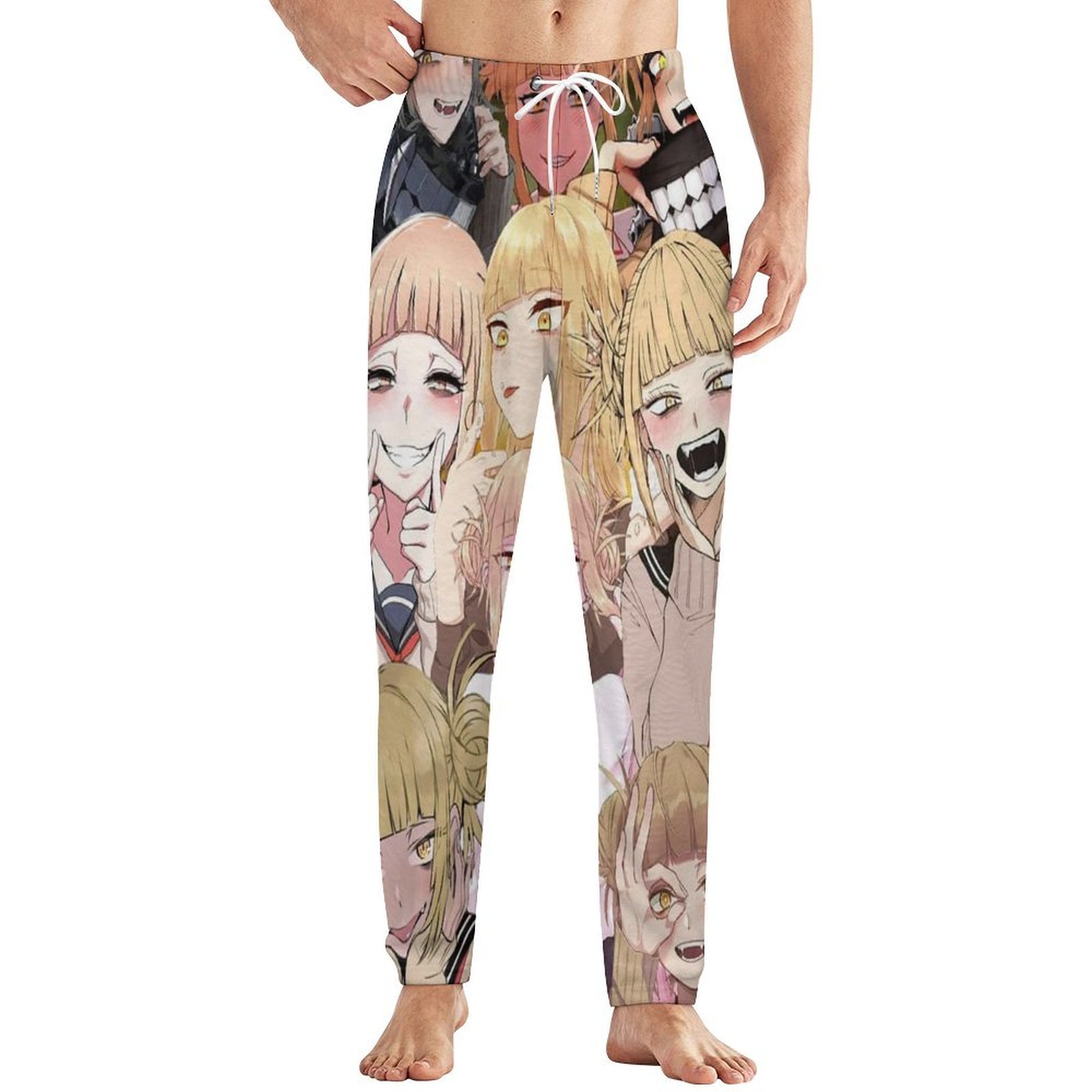 My Hero Academia Himiko Toga Mha Flannel Men's Pajama Pants Bottoms ...