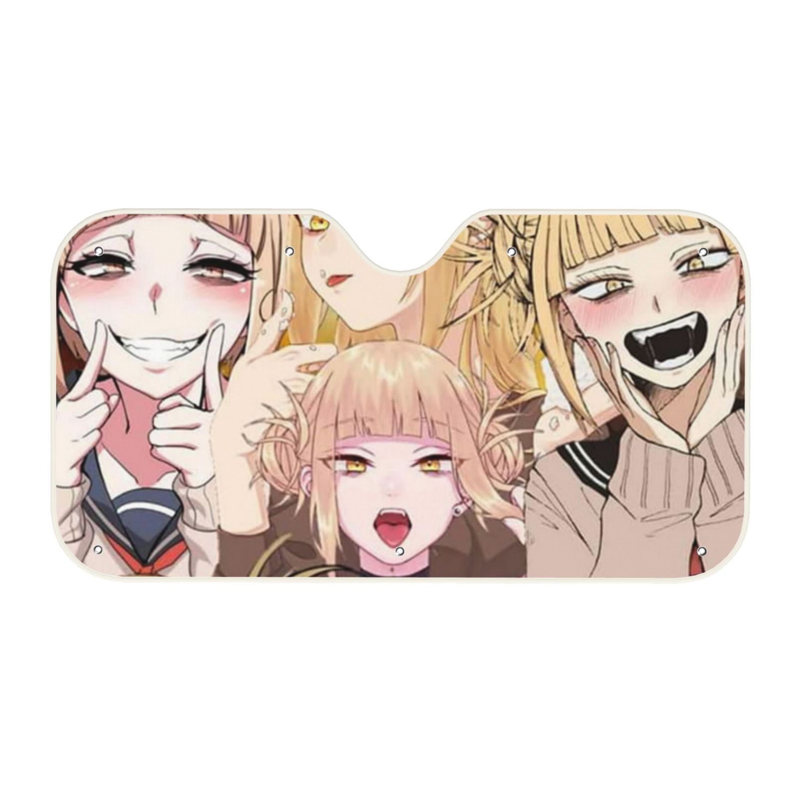 My Hero Academia Himiko Toga Mha Foldable Car Windshield Sunshade ...