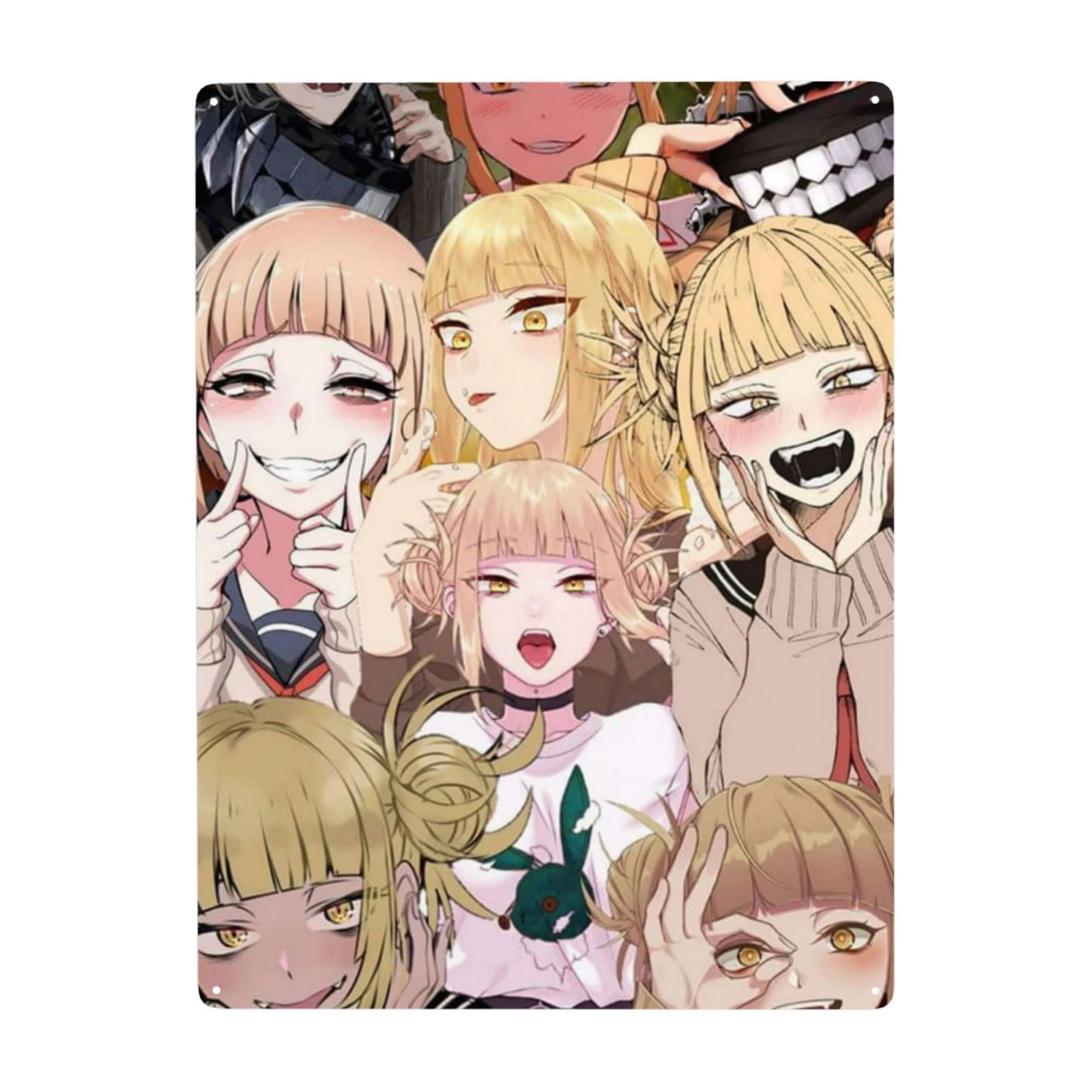 My Hero Academia Himiko Toga Mha Metal Sign Home Wall Art Decor Metal ...