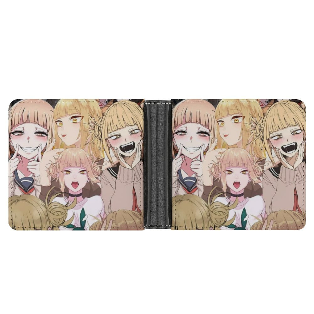 My Hero Academia Himiko Toga Mha PU Leather Bifold Wallet Money ...