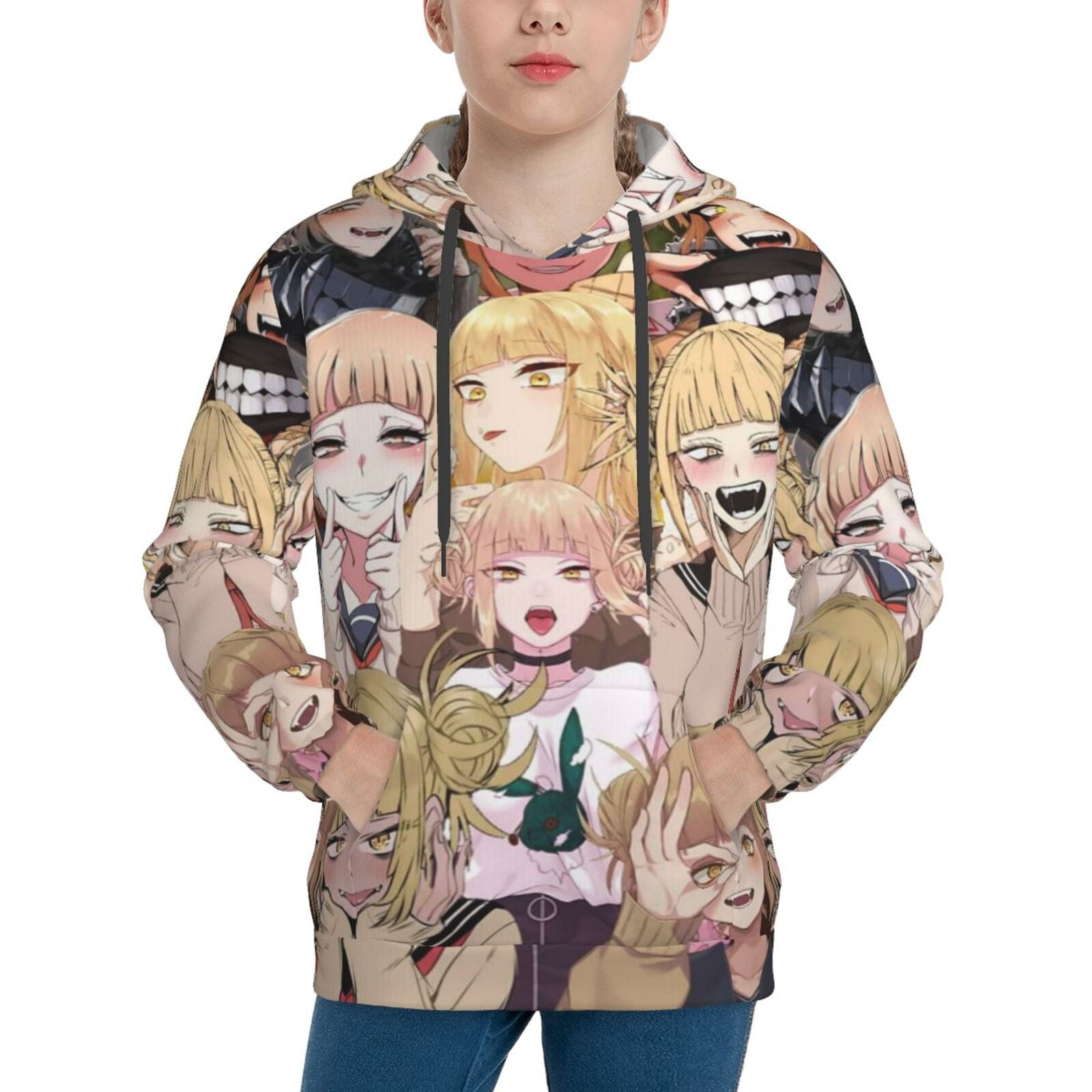My Hero Academia Himiko Toga Mha Youth Sweatshirt Hoodies Pullover 3D ...