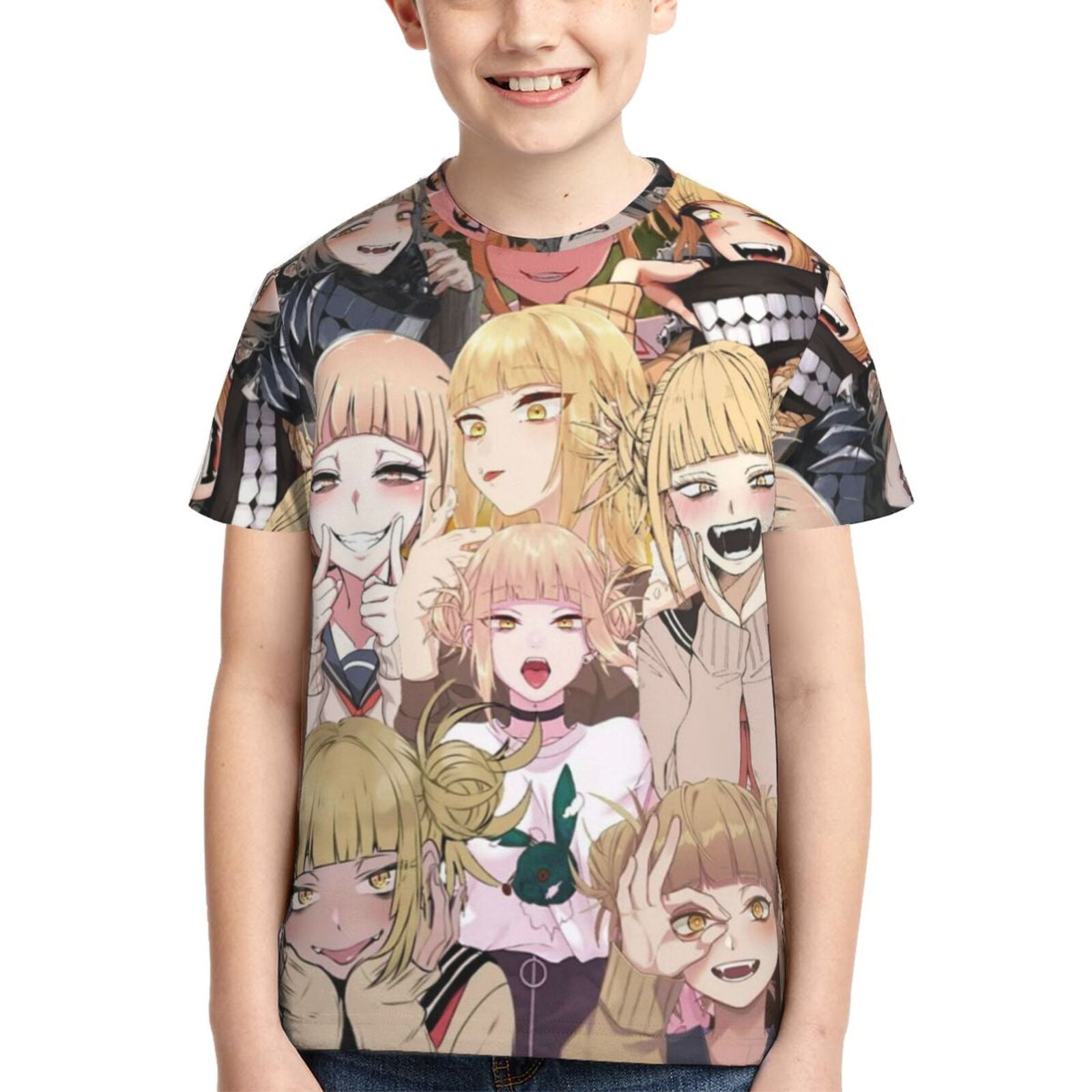 My Hero Academia Himiko Toga Mha Youth Unisex T-Shirt Crewneck Short ...