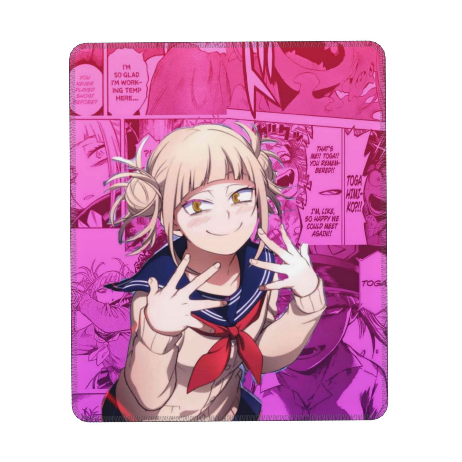My Hero Academia Himiko Toga Mouse Pad 7 X 8.6 In Non-Slip Keyboard Mat ...