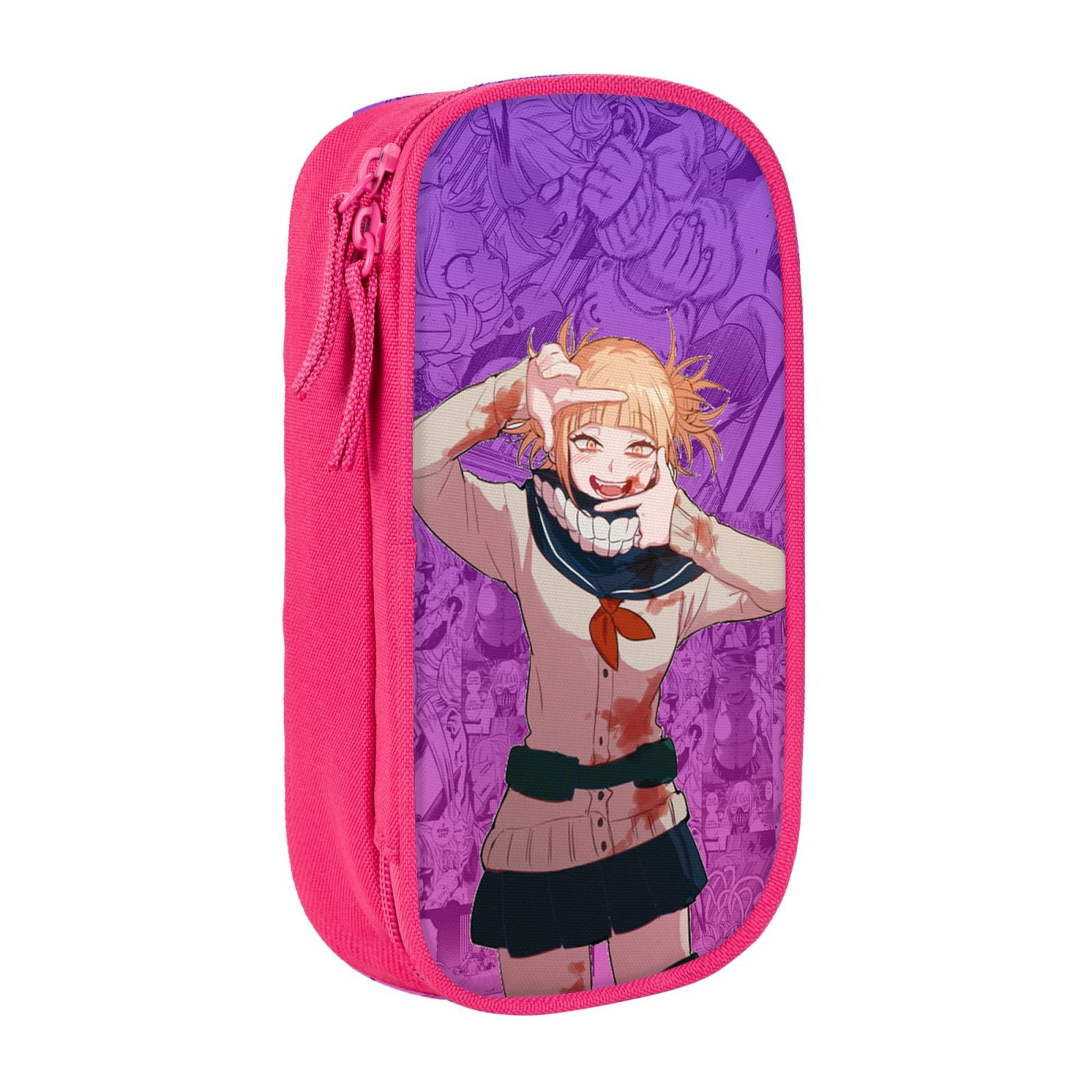 My Hero Academia Himiko Toga Pencilcase Large Capacity Pencase Double ...