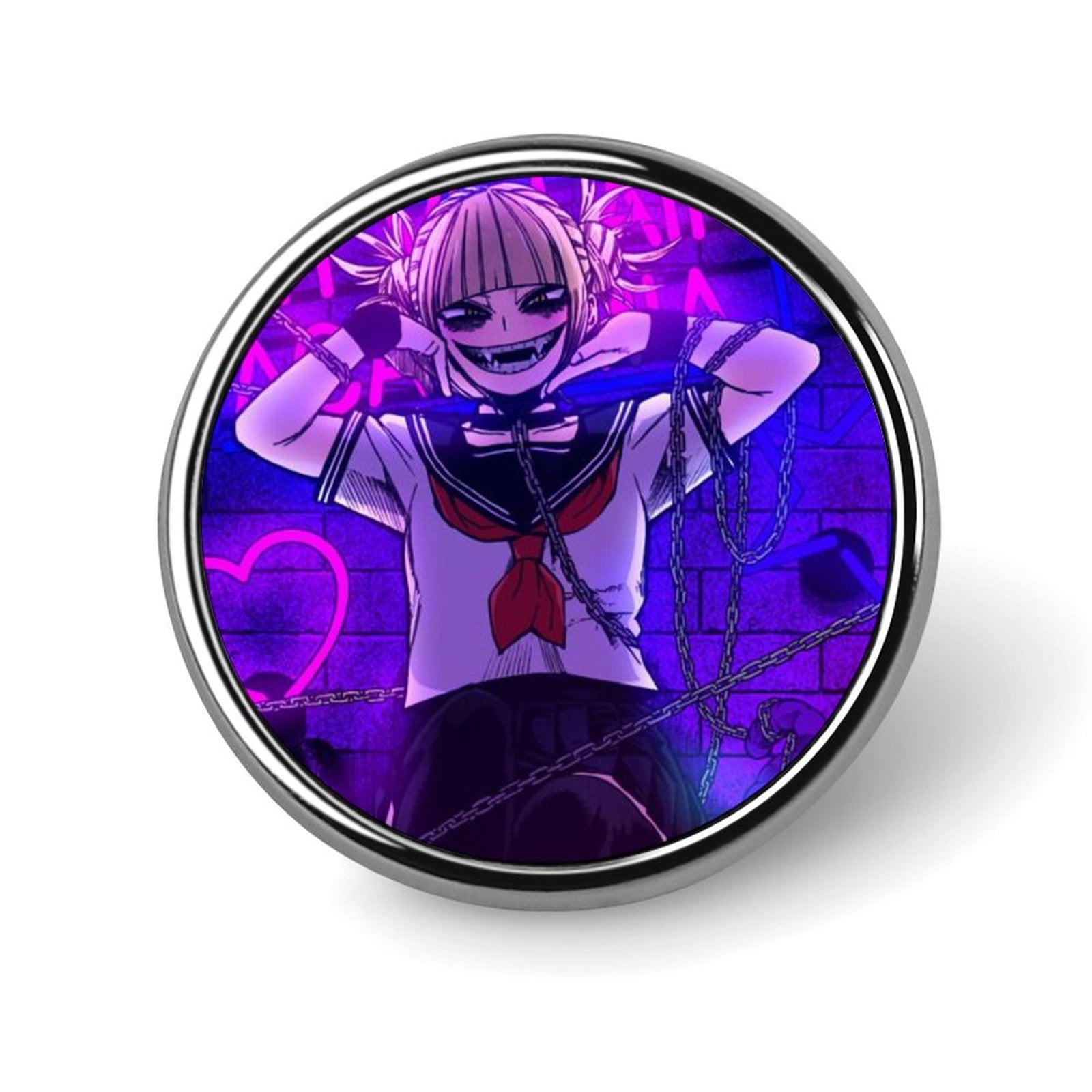 My Hero Academia Himiko Toga Round Badge Printed Decorative Button ...