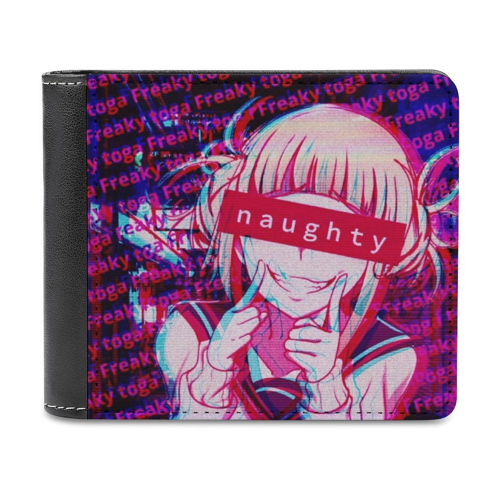 My Hero Academia Himiko Toga Slim Bifold Wallet Purse Leather Wallets ...