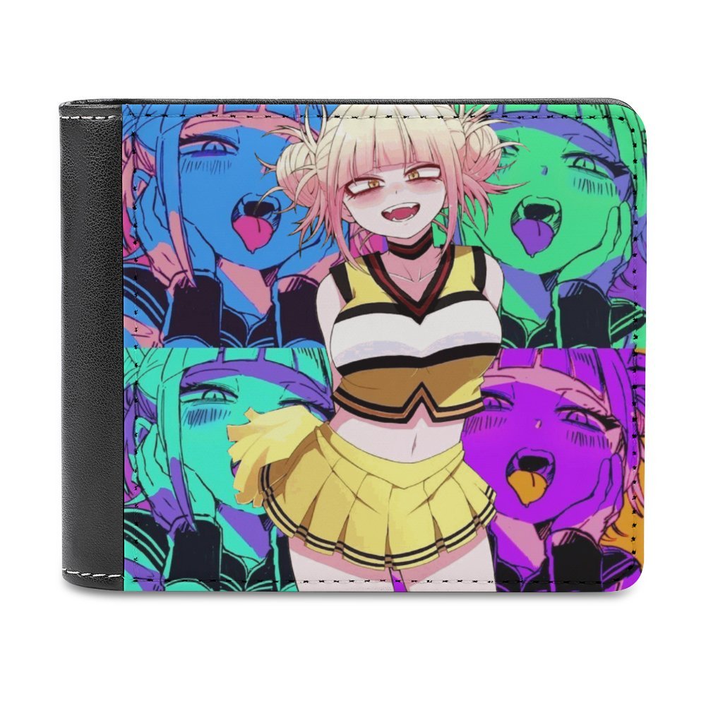 My Hero Academia Himiko Toga Slim Bifold Wallet Purse Leather Wallets ...