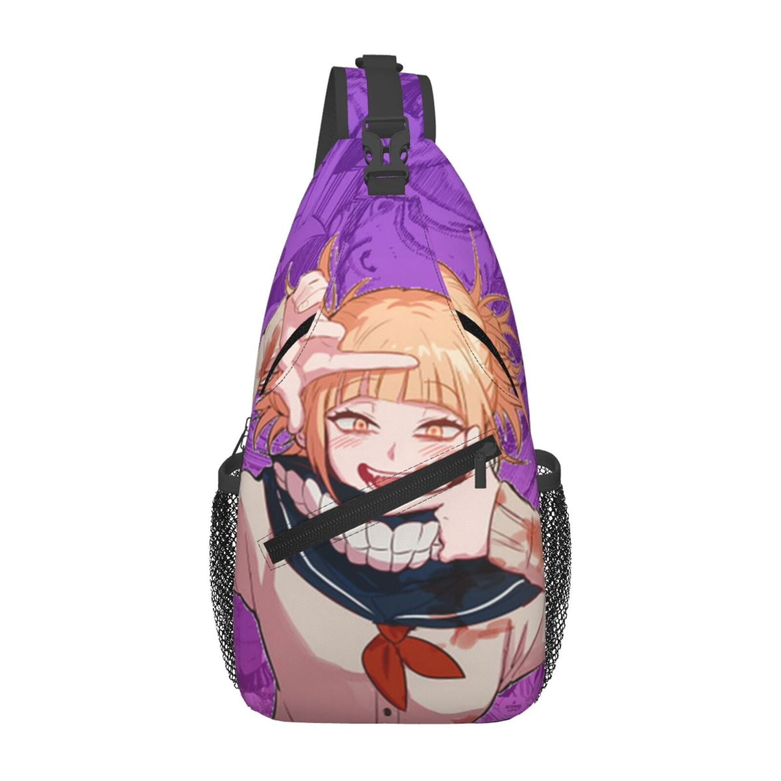 My Hero Academia Himiko Toga Sling Bag Crossbody Backpack Chest Bags ...