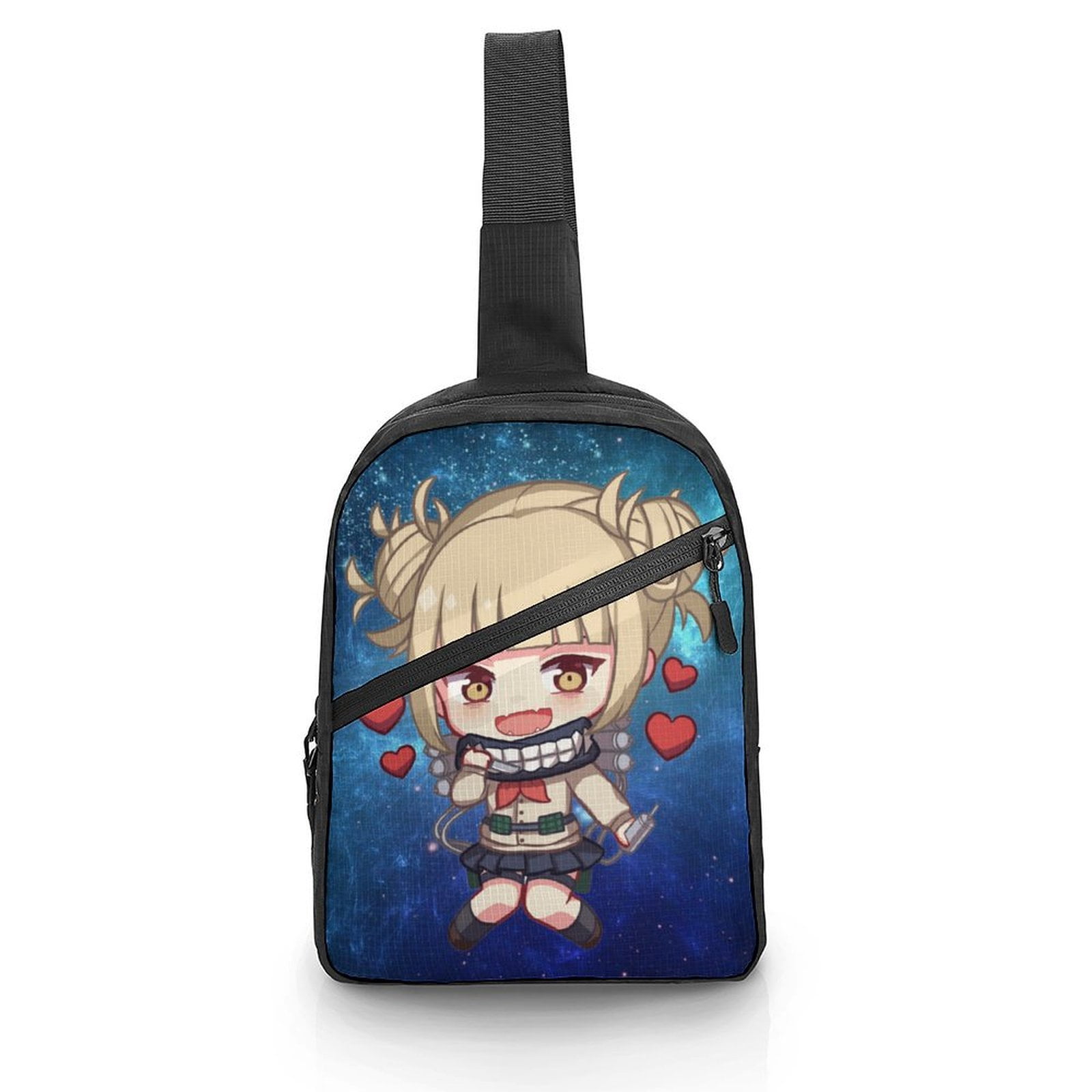 My Hero Academia Himiko Toga Sling Bag Foldable Crossbody Bag Unisex ...