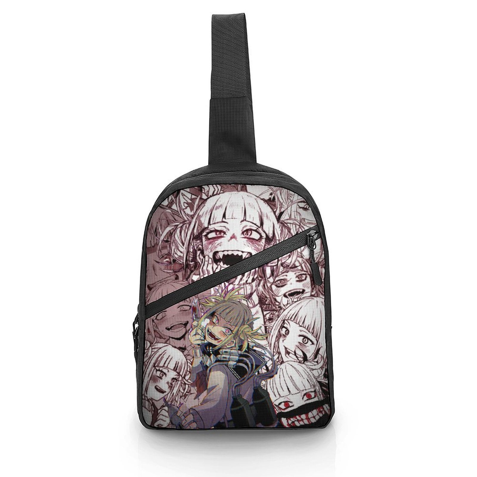 My Hero Academia Himiko Toga Sling Bag Foldable Crossbody Bag Unisex ...