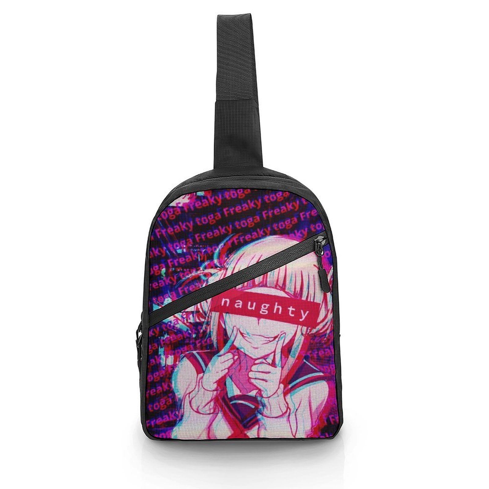 My Hero Academia Himiko Toga Sling Bag Foldable Crossbody Bag Unisex ...