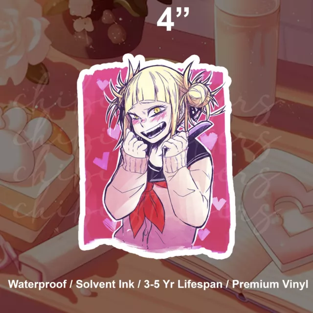 My Hero Academia - Himiko Toga Sticker, Anime Jdm Vinyl Window Decal ...