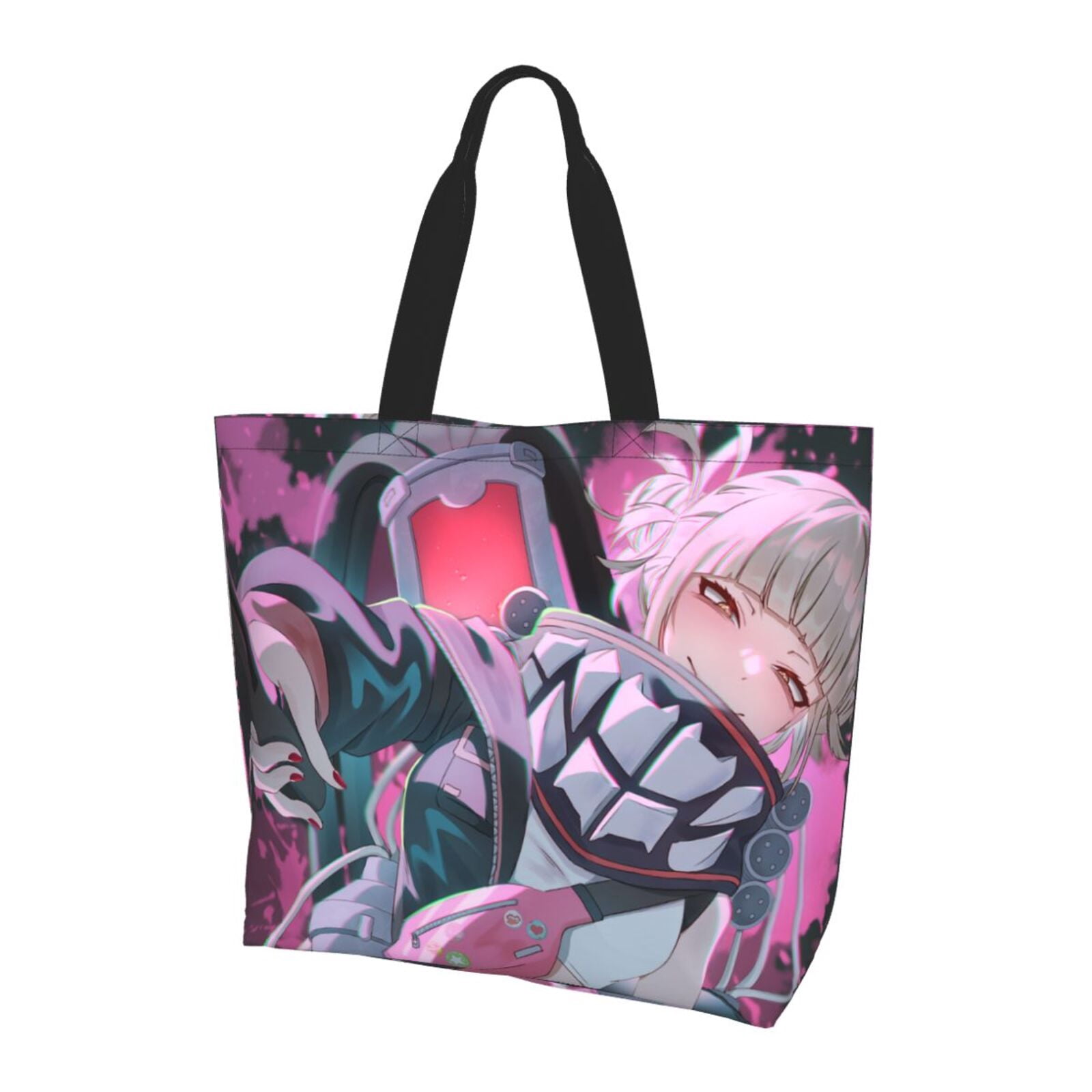My Hero Academia Himiko Toga Tote Bags Reusable Women Shoulder Bag ...