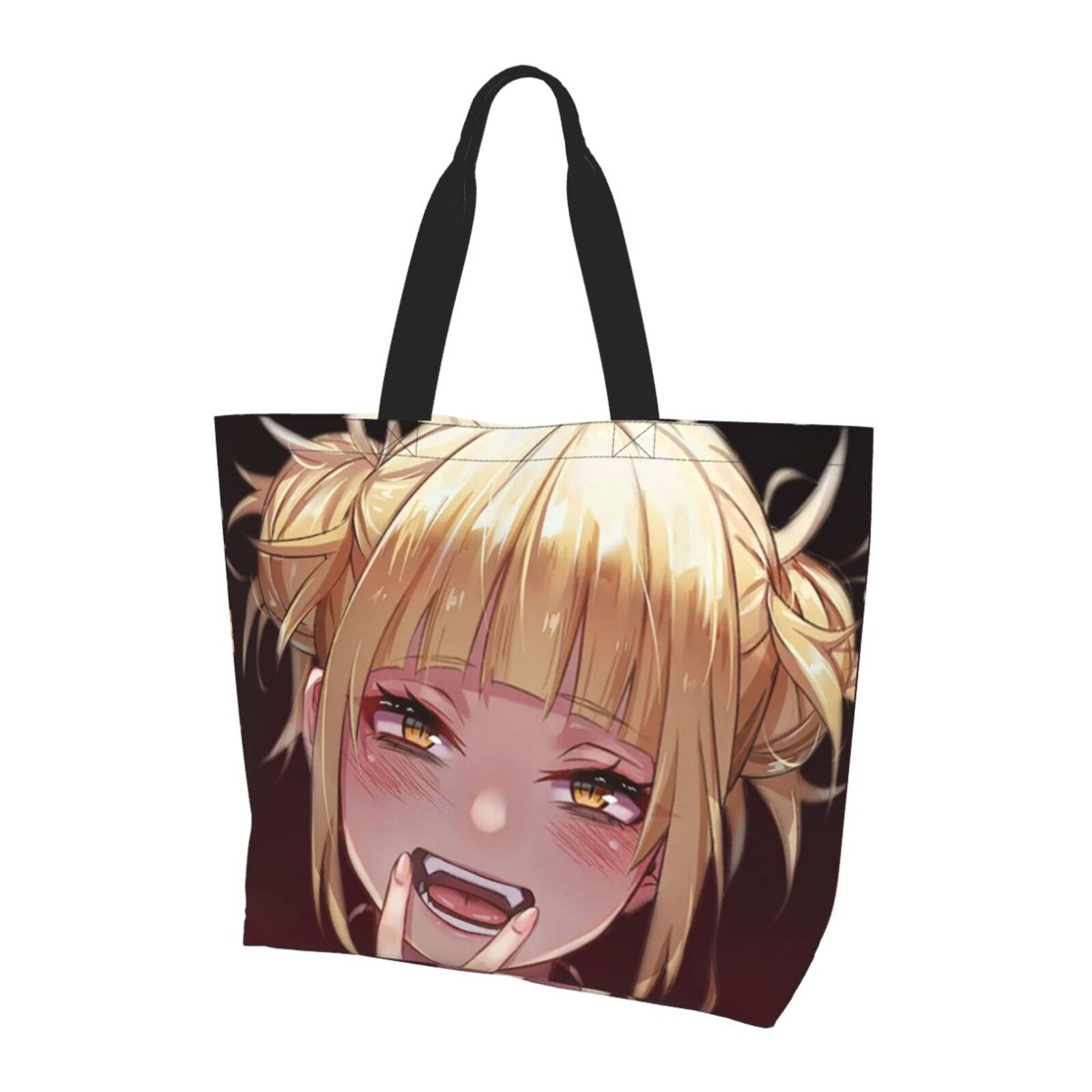 My Hero Academia Himiko Toga Tote Bags Reusable Women Shoulder Bag ...