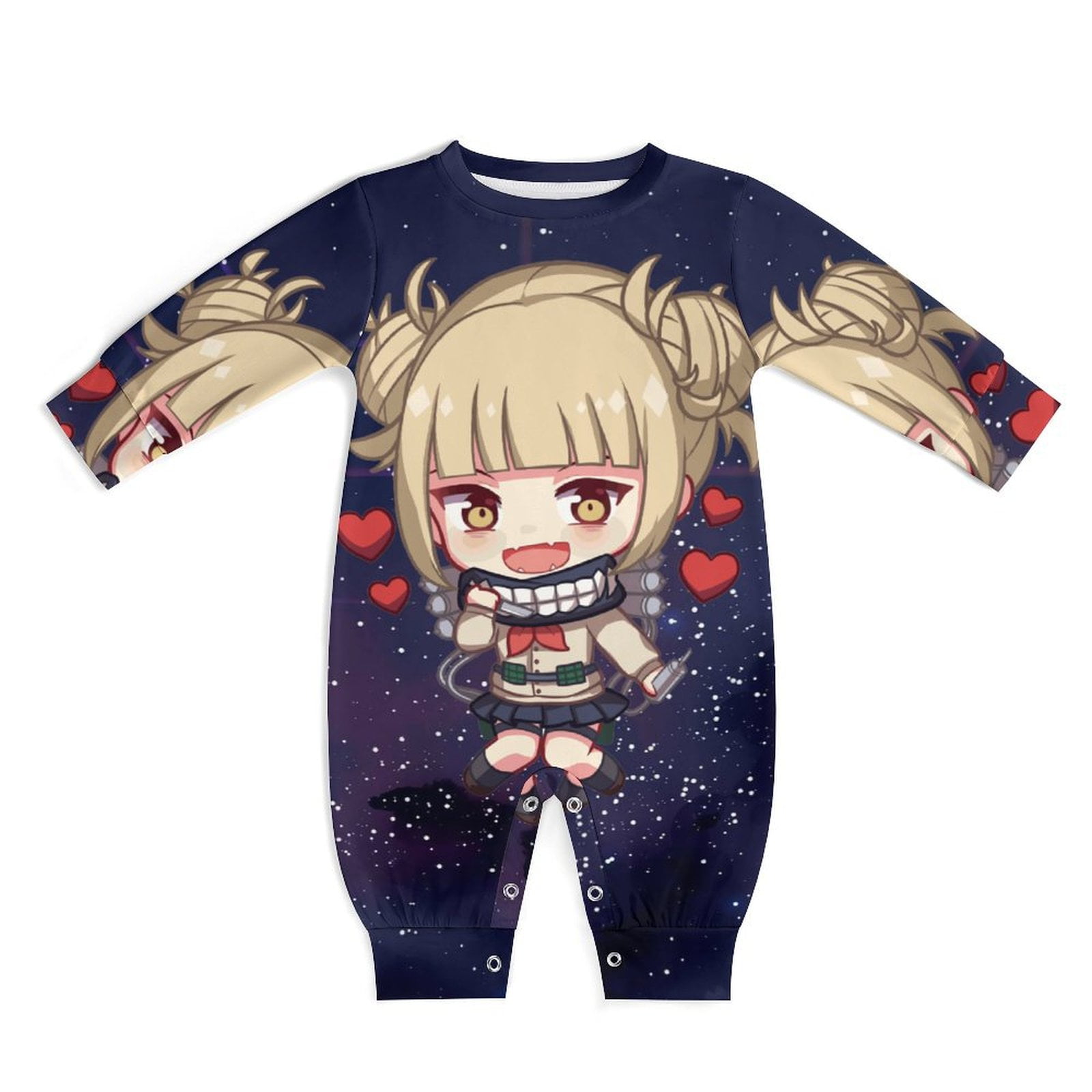 My Hero Academia Himiko Toga Unisex Baby Boy Girl Rompers Long Sleeve ...