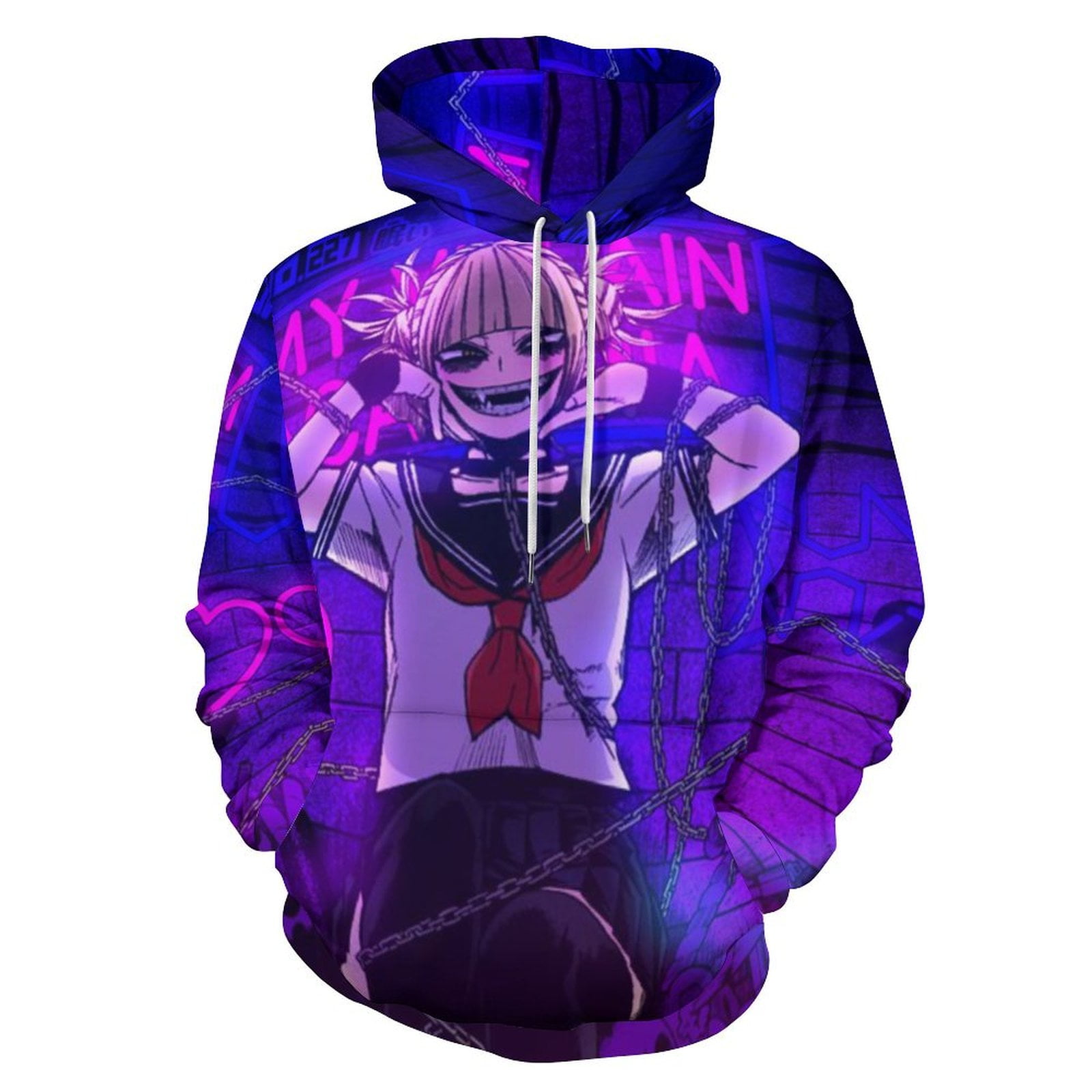 My Hero Academia Himiko Toga Unisex Sweatshirts Loose Pullover Sweater ...