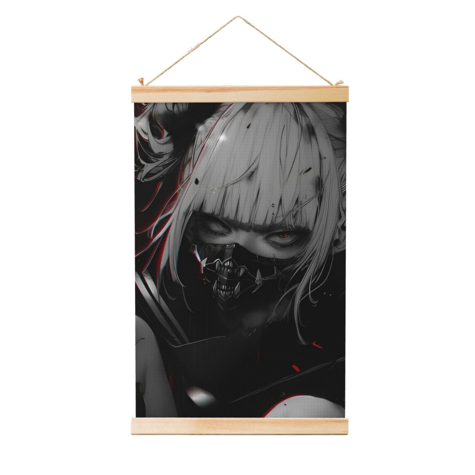 My Hero Academia Himiko Toga Wooden Shaft Hanging Poster Home Decor ...