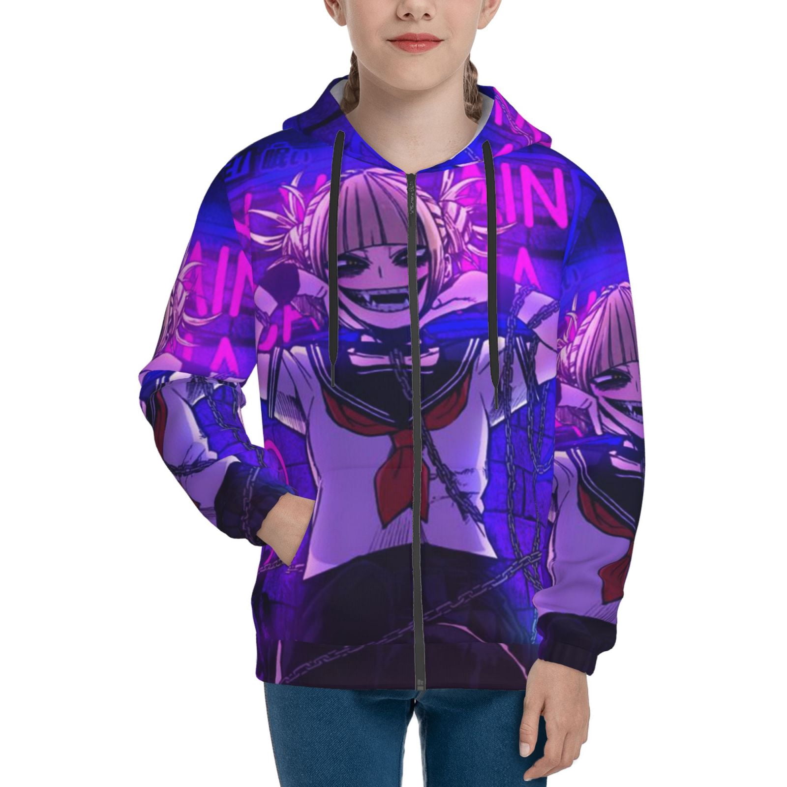 My Hero Academia Himiko Toga Youth Sweatshirt 3D Printed Hoodie ...