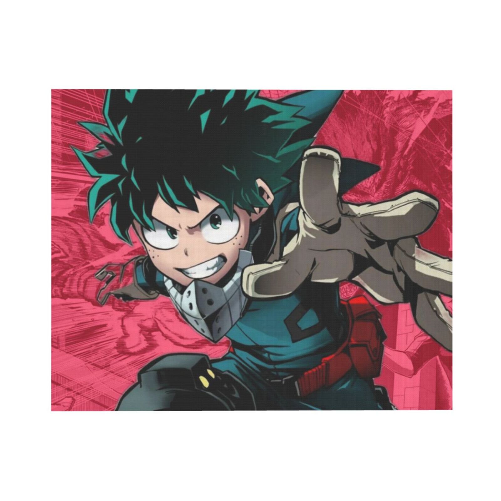 My Hero Academia Izuku Midoriya Canvas Decorative Poster Art Picture ...