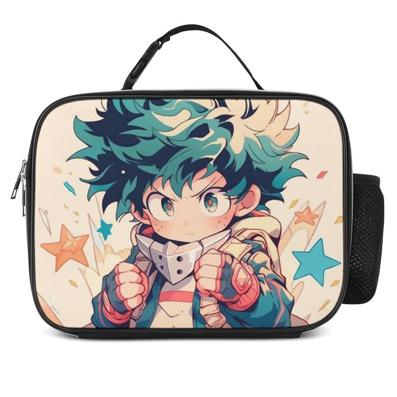 My Hero Academia Izuku Midoriya Deku Portable Insulated Lunch Bag Lunch ...