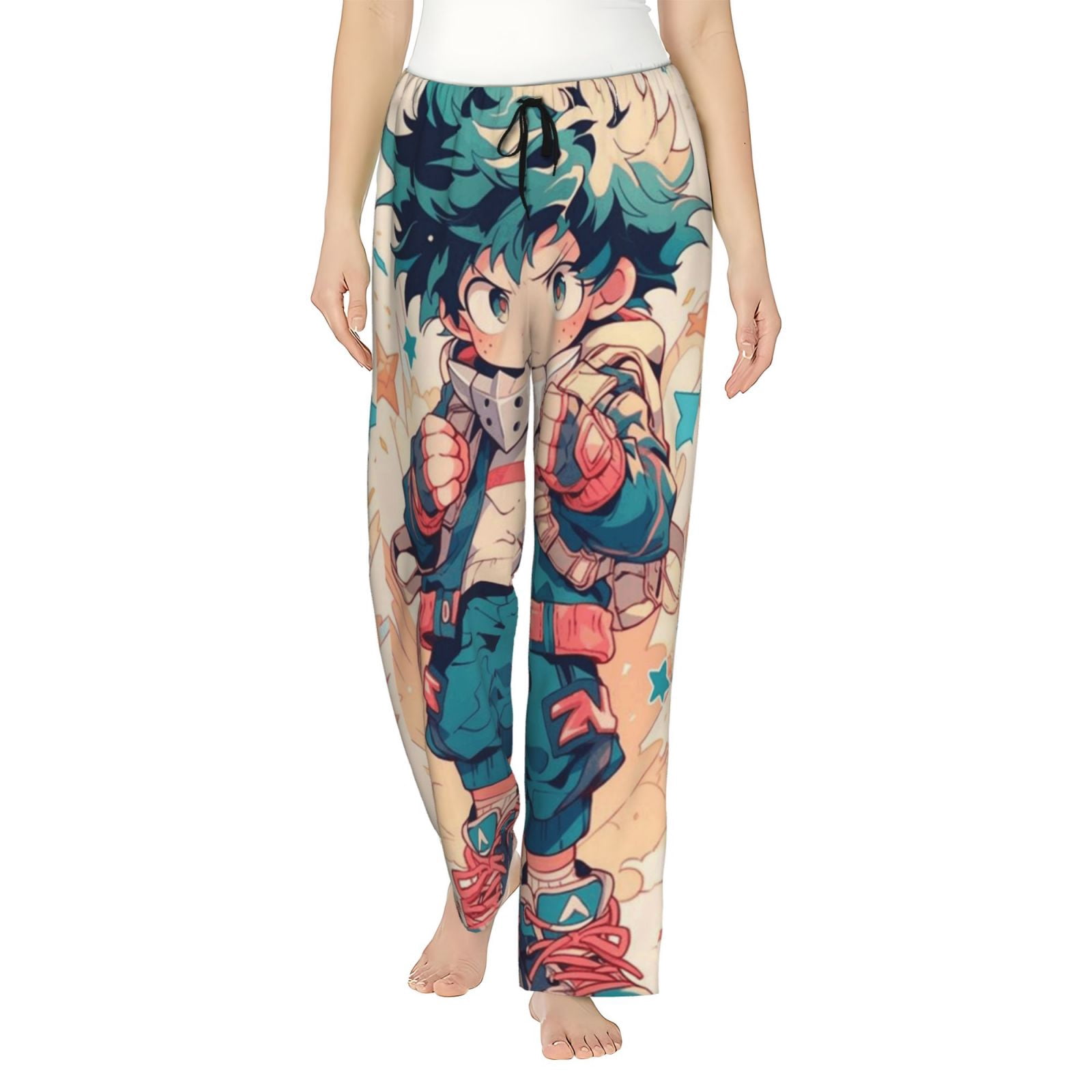 My Hero Academia Izuku Midoriya Deku Women's Pajama Pants With Pockets ...