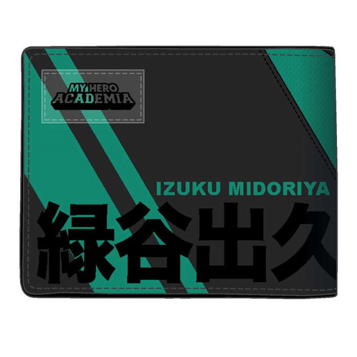 My Hero Academia Izuku Midoriya Men's Bi-fold Wallet - Walmart.com