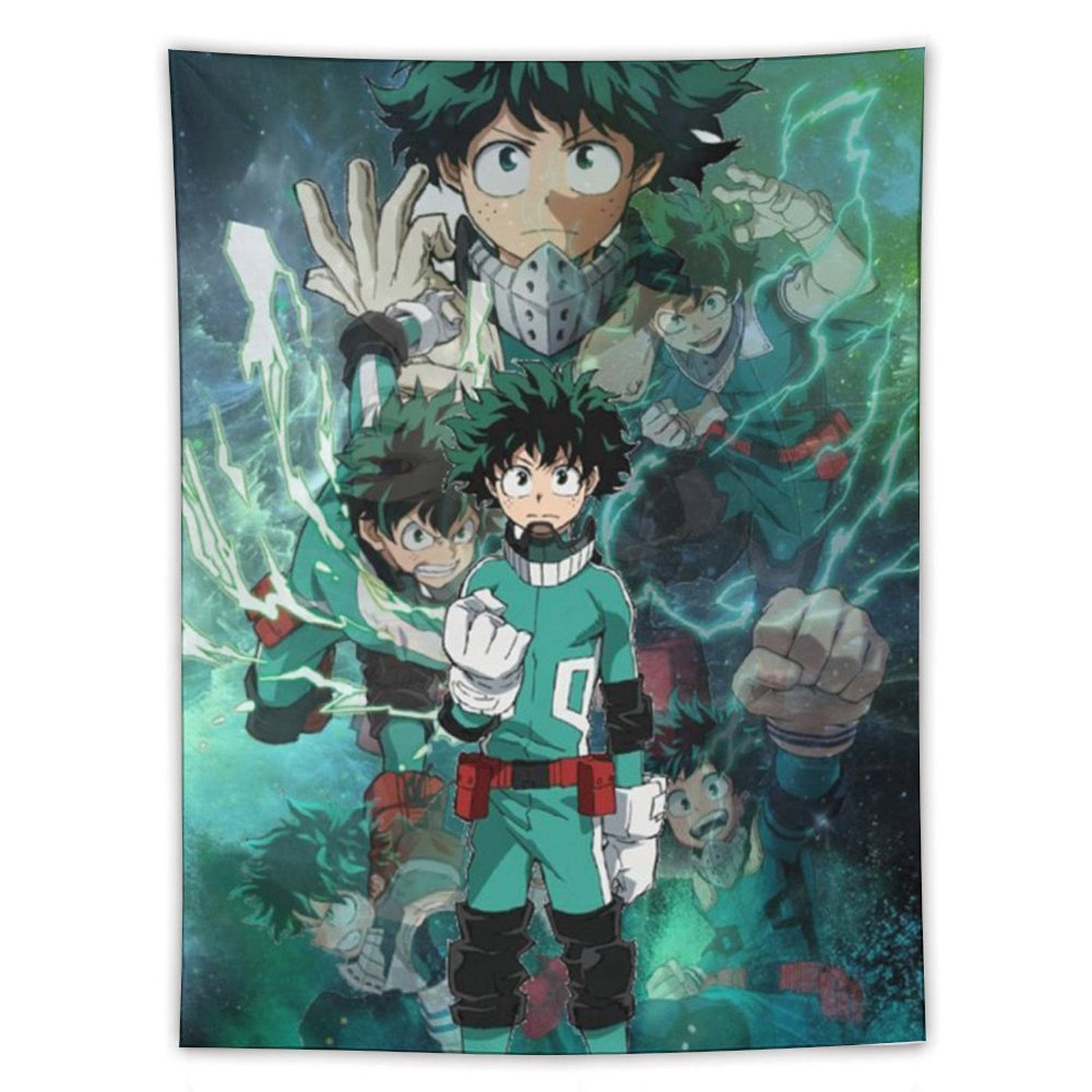 My Hero Academia Izuku Midoriya Tapestry Luxury Wall Hanging Tapestries ...
