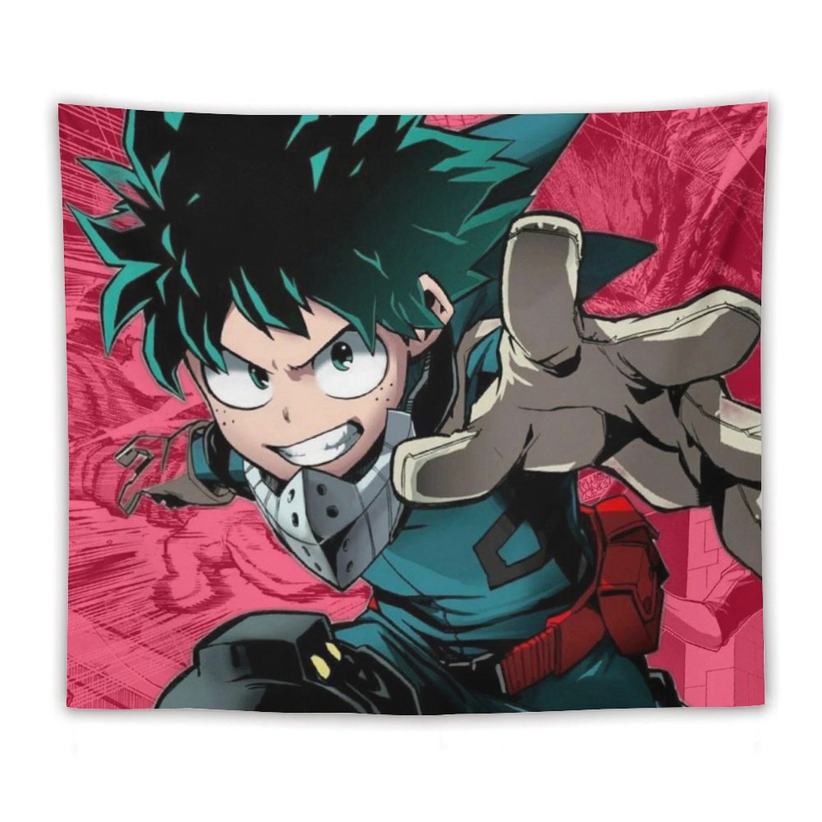 My Hero Academia Izuku Midoriya Tapestry Luxury Wall Hanging Tapestries ...