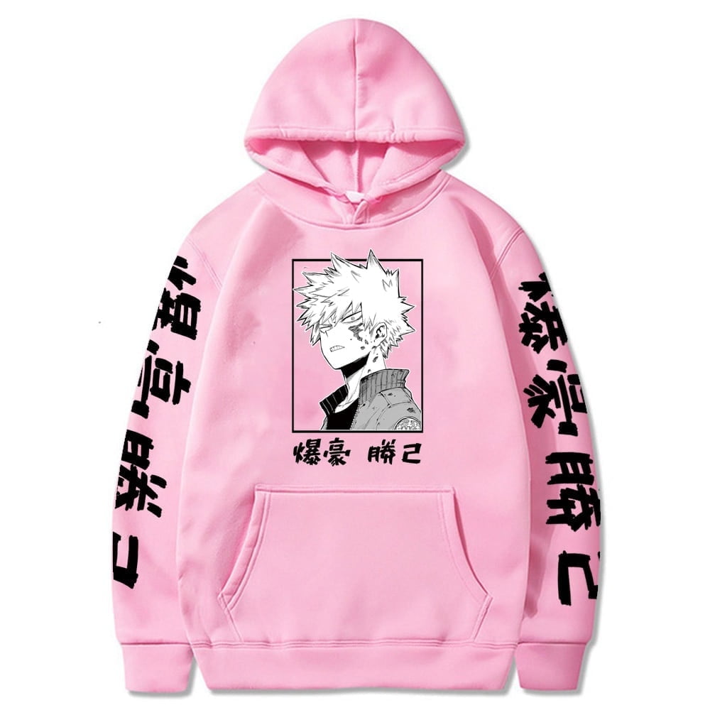 My Hero Academia Katsuki Bakugo Anime Hoodies Sweatshirt Unisex Clothes ...