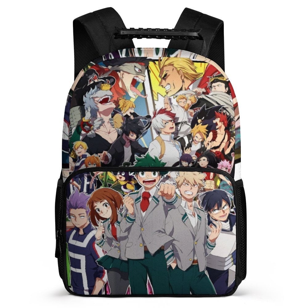 My Hero Academia Backpack Bookbag Casual Daypack Travel Backpacks for ...