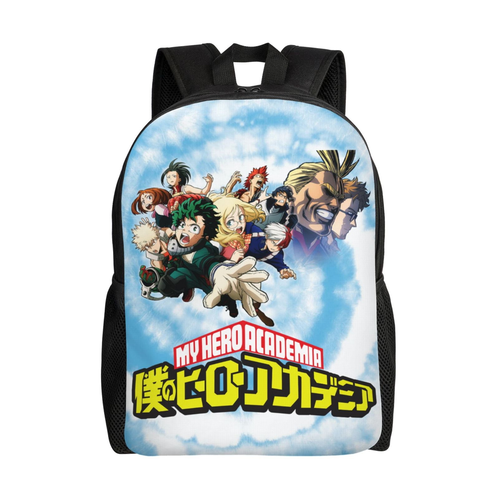 My Hero Academia Logo Backpack Lightweight Unisex Basic Daypack Bookbag ...