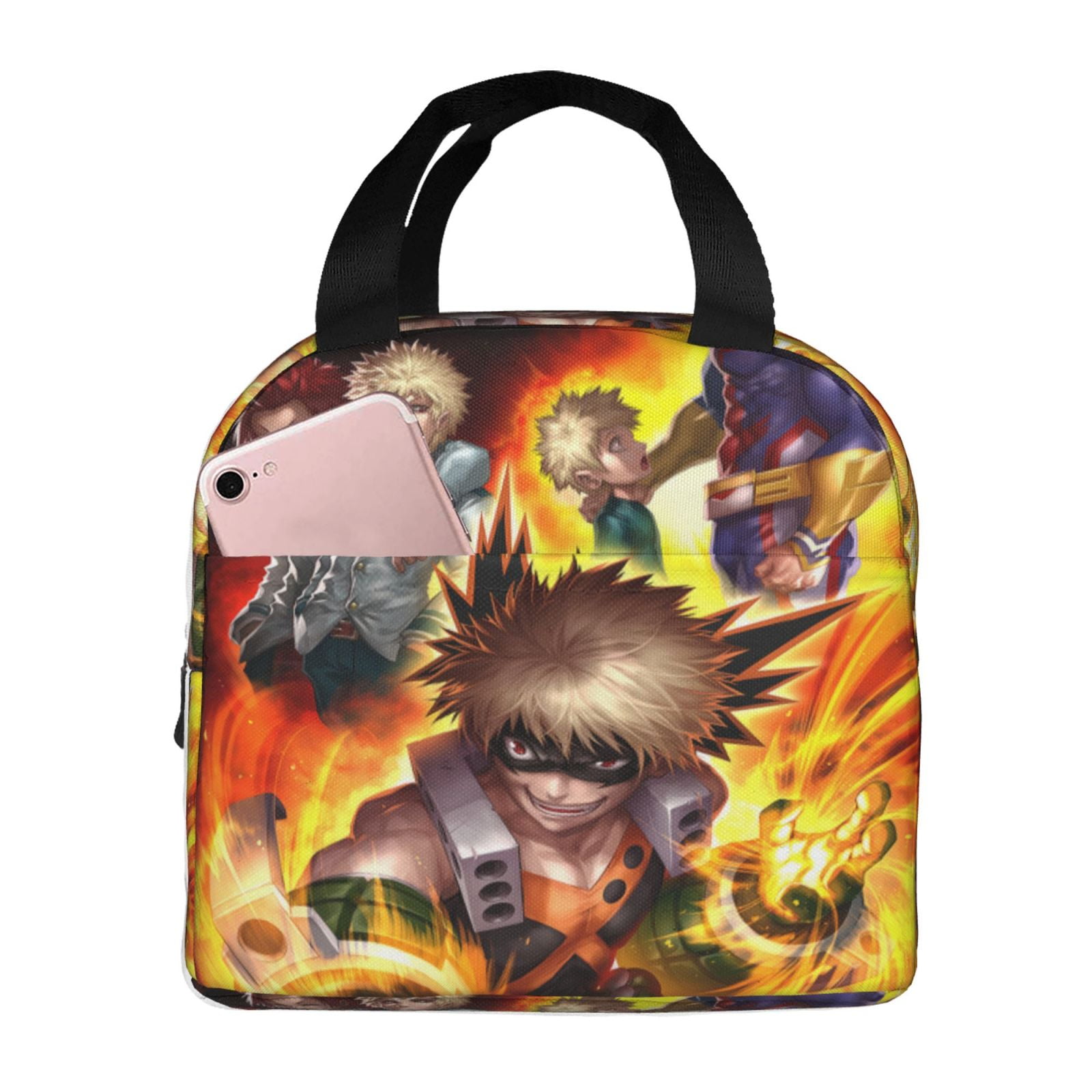 My Hero Academia Lunch Bag Waterproof Insulated Lunch Box Reusable ...