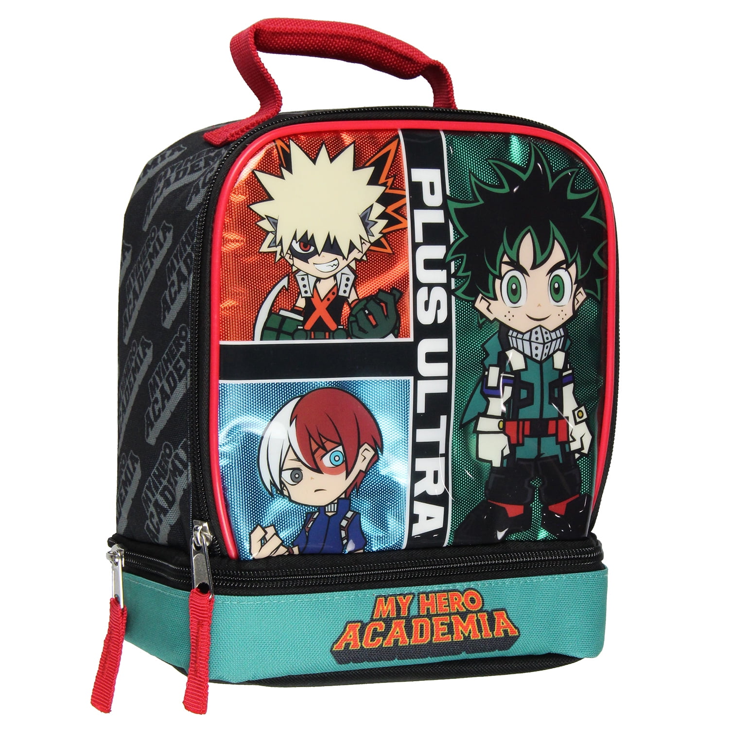 My Hero Academia Lunch Box MHA Deku Bakugo Shoto Todoroki Plus Ultra ...