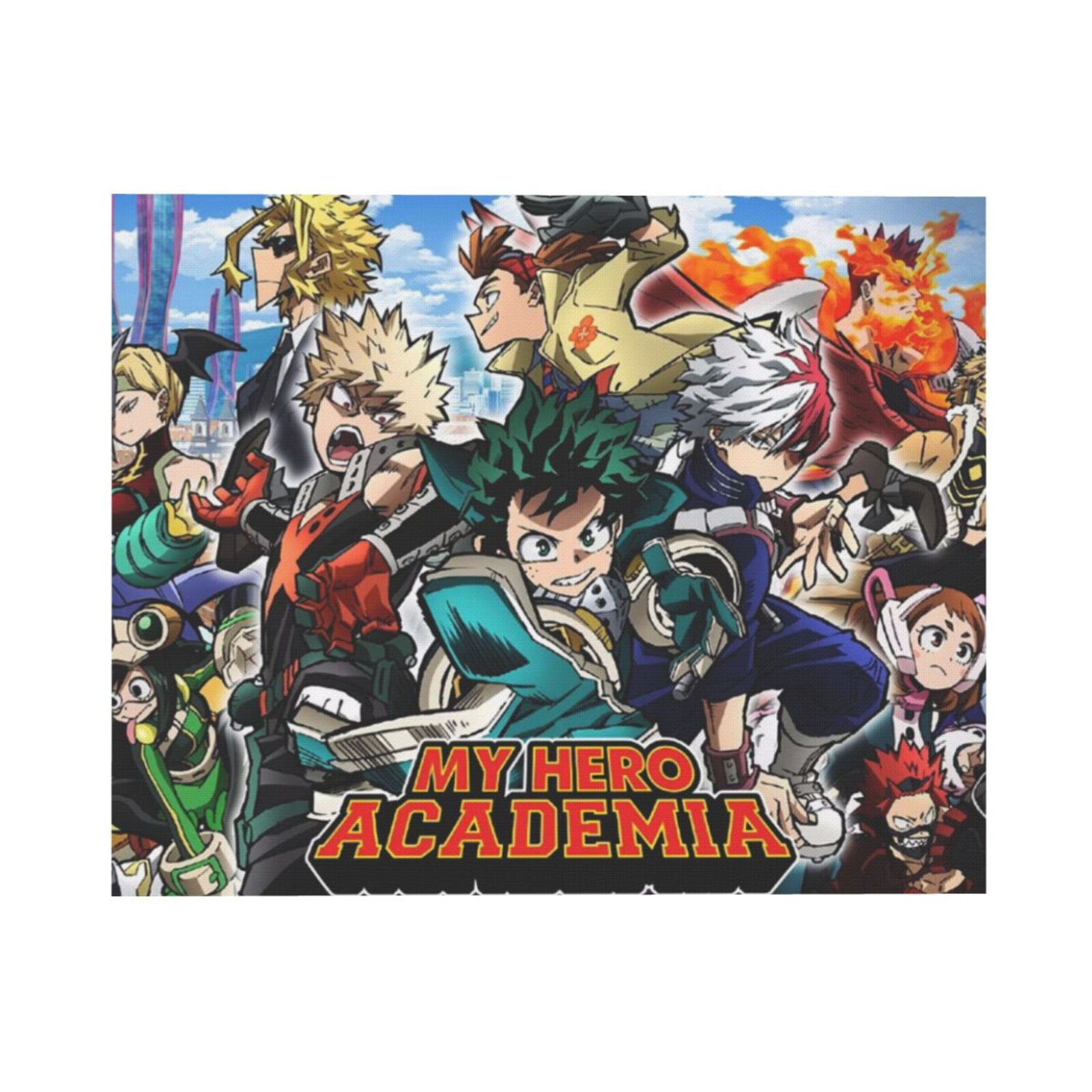 My Hero Academia MHA Canvas Decorative Poster Unframed Wall Art Picture ...