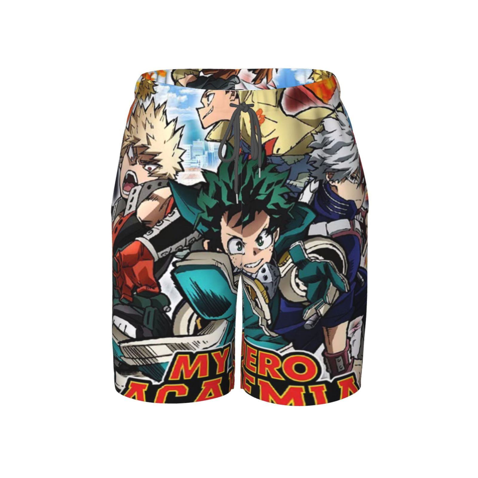 My Hero Academia MHA Teen Swim Trunks Surfing Beach Hawaii Board Shorts ...