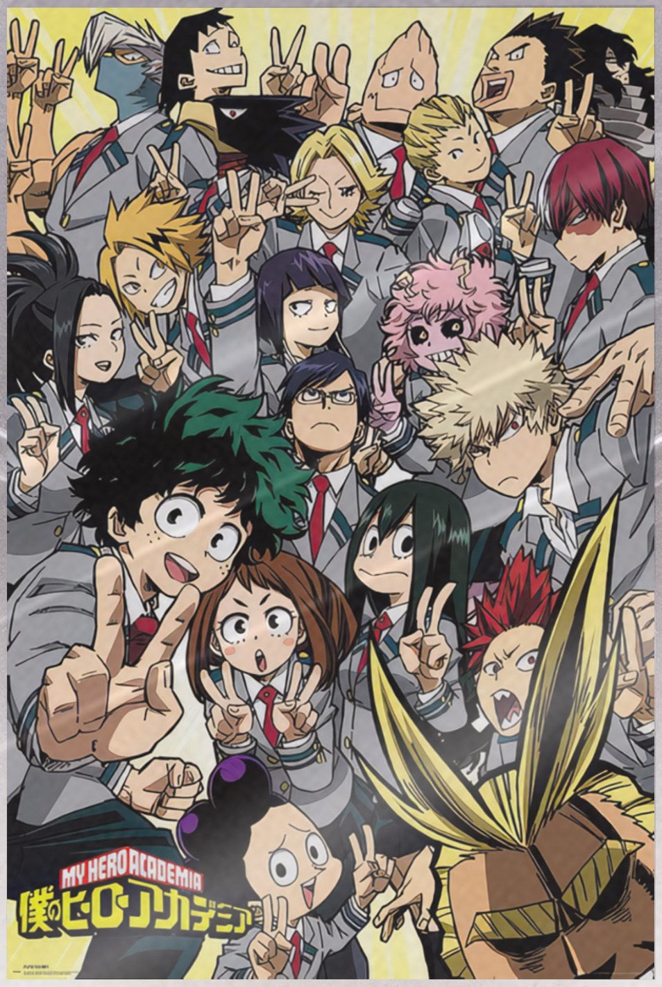 My Hero Academia - Manga Anime TV Show Poster (Character Montage) (Size ...