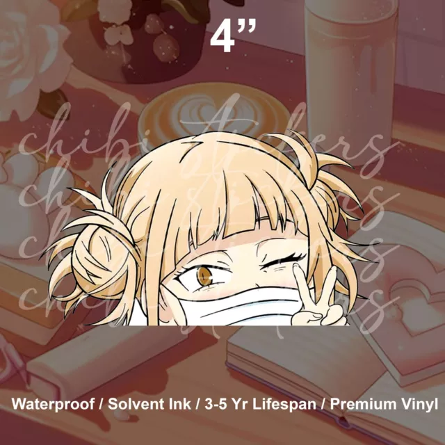 My Hero Academia - Masked Himiko Toga, Anime Jdm Vinyl Window Sticker ...