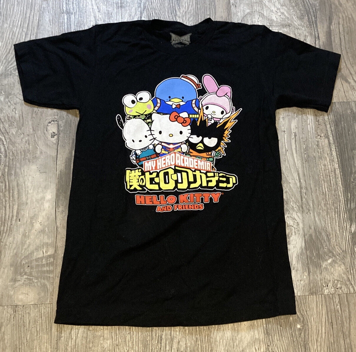 My Hero Academia Men's MHA x Hello Kitty And Friends Mashup T-Shirt ...
