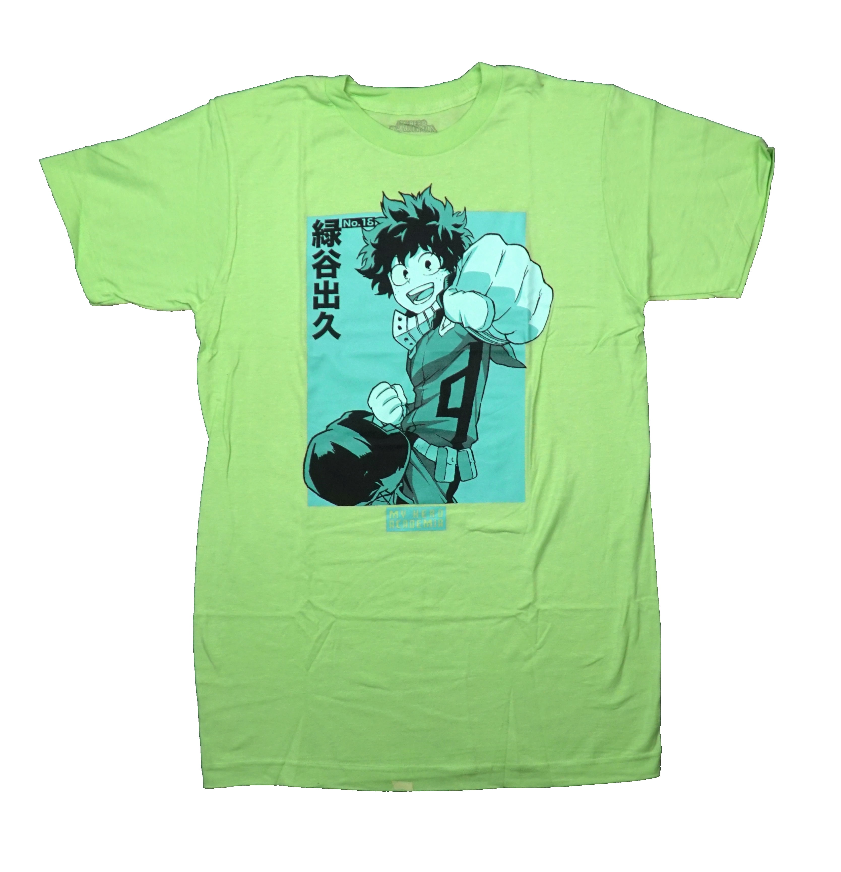 My Hero Academia Mens T-Shirt - Deku Punch Box (Large) - Walmart.com