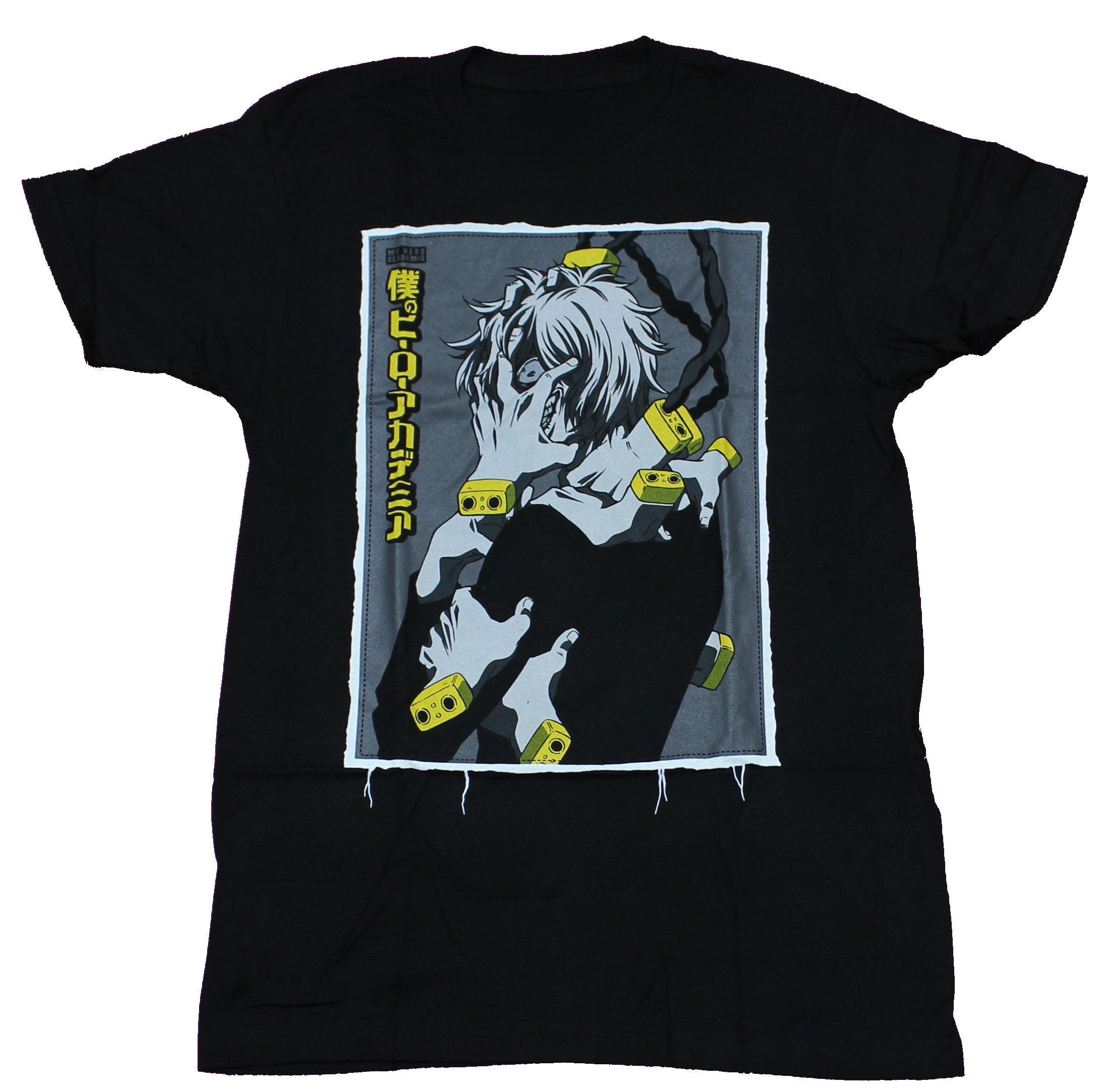 My Hero Academia Mens T-Shirt - Framed Profile Tomura Shigaki Image ...