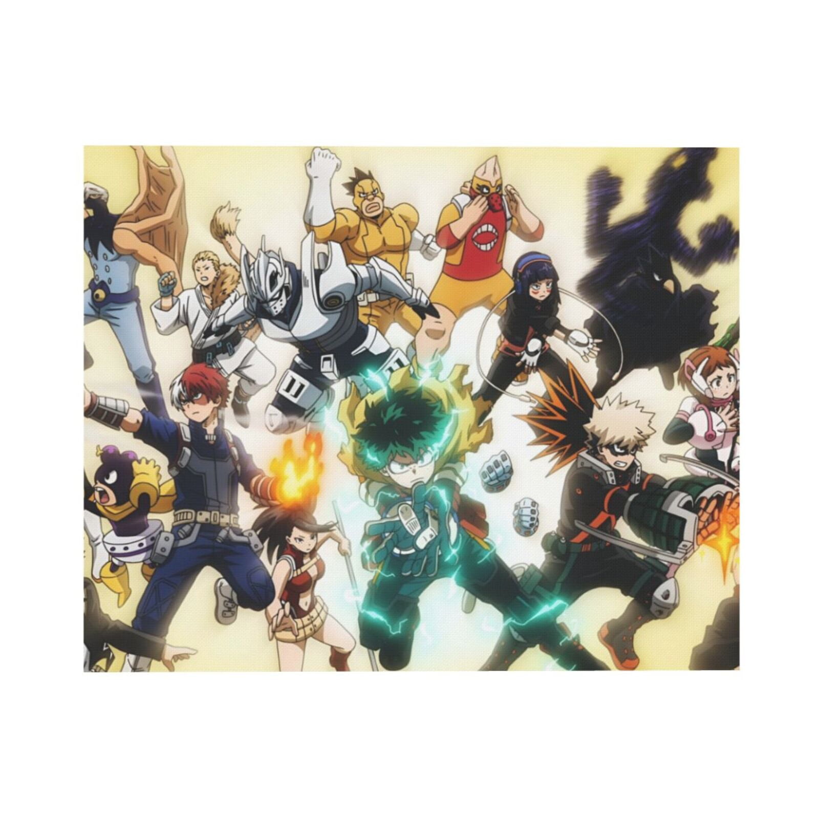 My Hero Academia Mha Anime Canvas Decorative Poster Art Picture ...