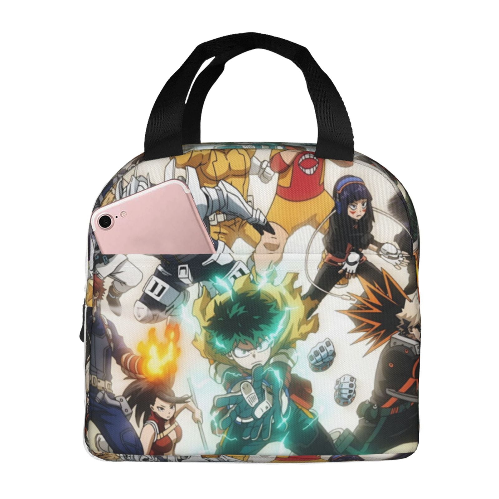 My Hero Academia Mha Anime Lunch Bag Reusable Portable Lunch Box ...