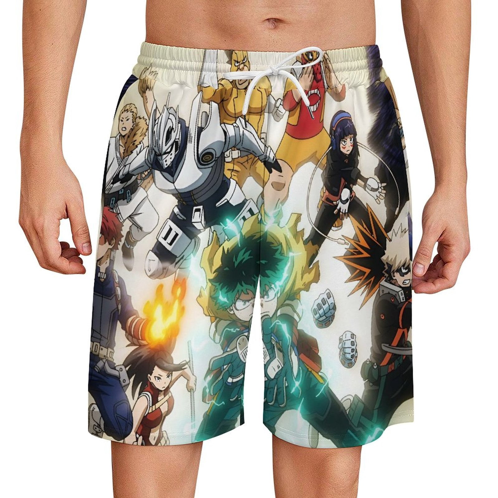 My Hero Academia Mha Anime Short Sweatpants Summer Daily Cozy Lounge ...